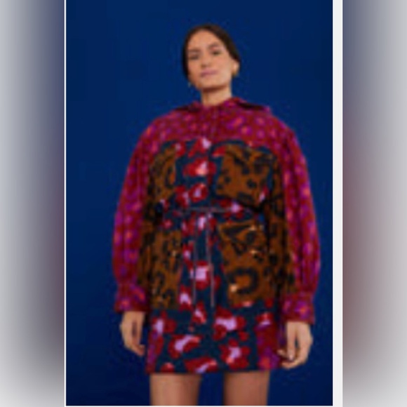 FARM Rio | Jackets & Coats | Farm Rio Multi Color Parka | Poshmark